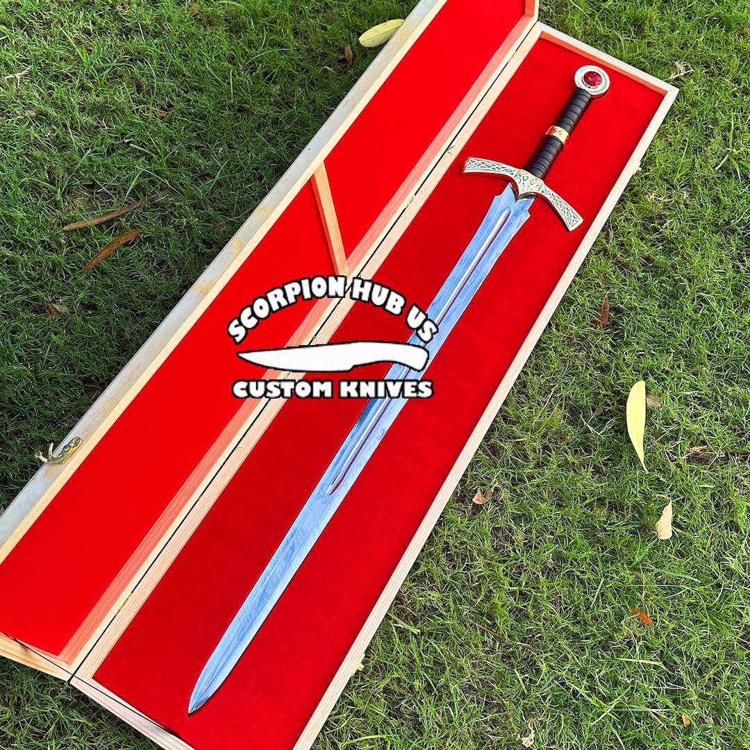 Goldryn Sword Replica Throne of Glass Sword With Wooden Box - Etsy