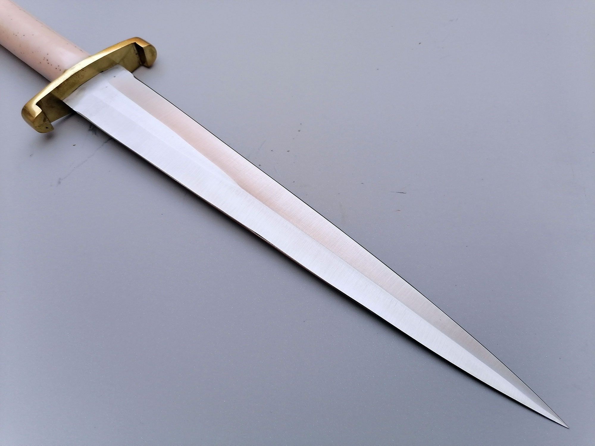 17 Dagger Knife Custom Handmade Fixed Blade Knife D2 | Etsy