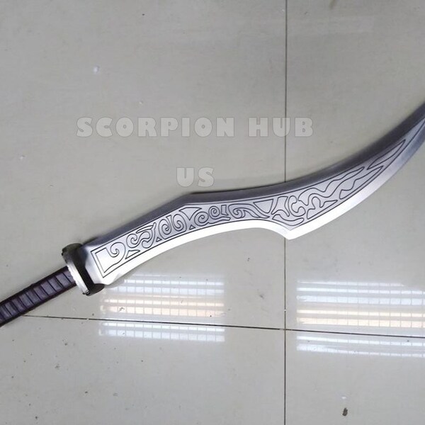 Leather Wrap Handle Sword - Etsy