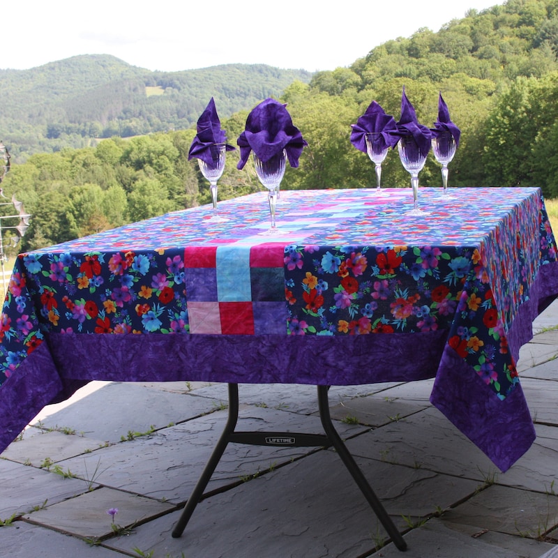 Quilted Tablecloth - Etsy