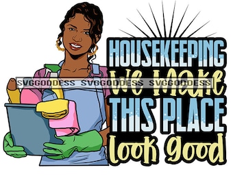 Cleaning Woman Svg - Etsy
