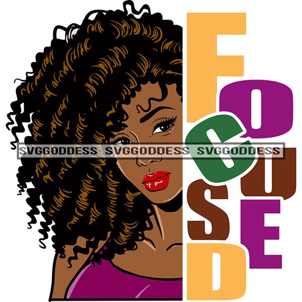 African American Woman Svg - Etsy