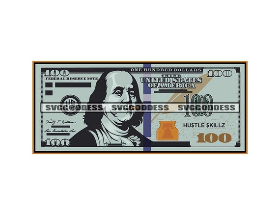 100 Dollar Bill Paper Money Cash Close up Hustler Currency - Etsy