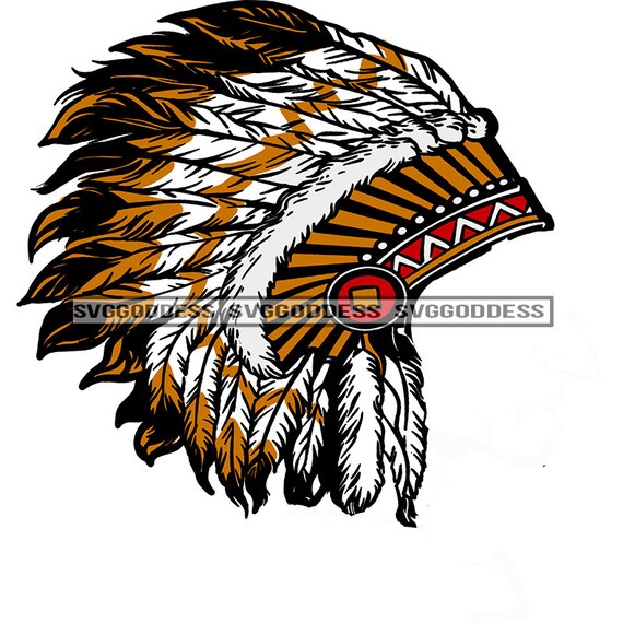 Native American Side View