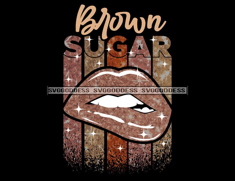 Brown Sugar Sexy Lips Afro Dope Black Woman Lips Chocolate - Etsy
