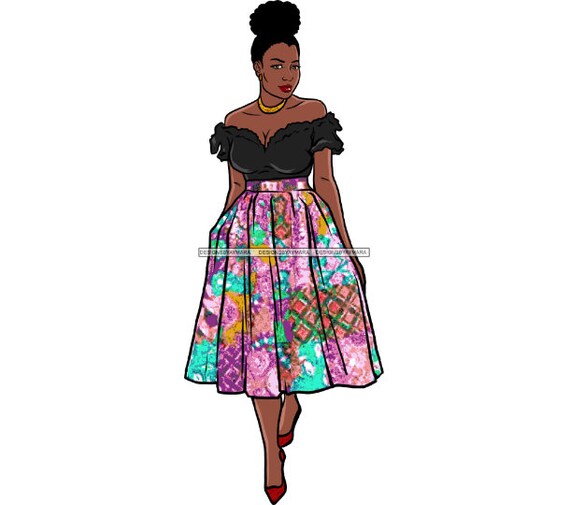 Afro Woman Beautiful Plus Size Curvy Breast Bodacious Sexy - Etsy