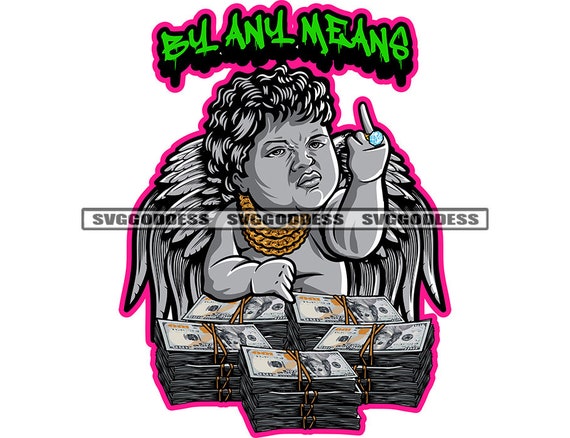Baby Middle Finger Vector