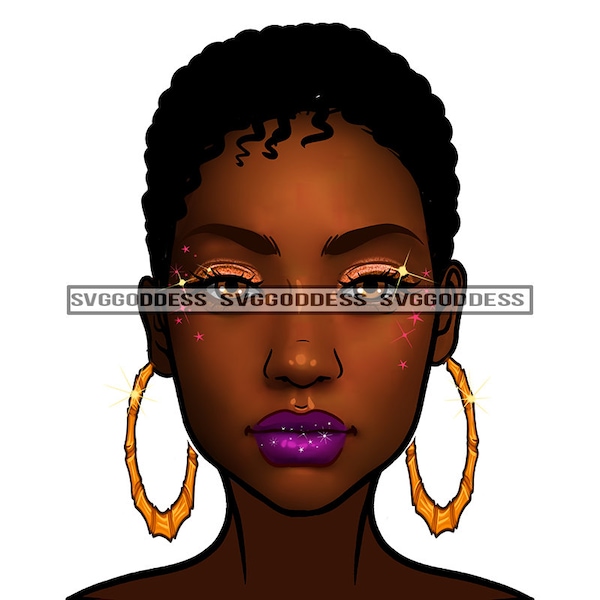 Black Diva Face - Etsy