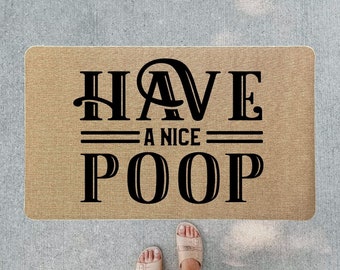 Poop Bathroom Rug - Etsy