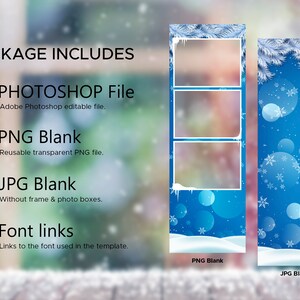 Winter Wonderland Photo Booth Template, Photo Booth Template Winter ...