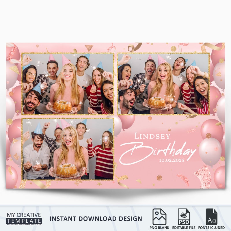 Pink Booth Design - Etsy