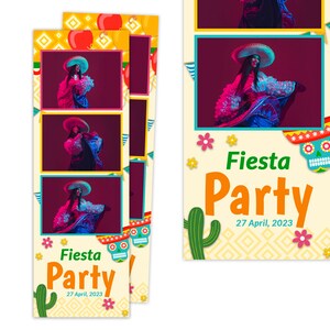 Fiesta Photo Booth Template Mexican Fiesta Photo Booth - Etsy