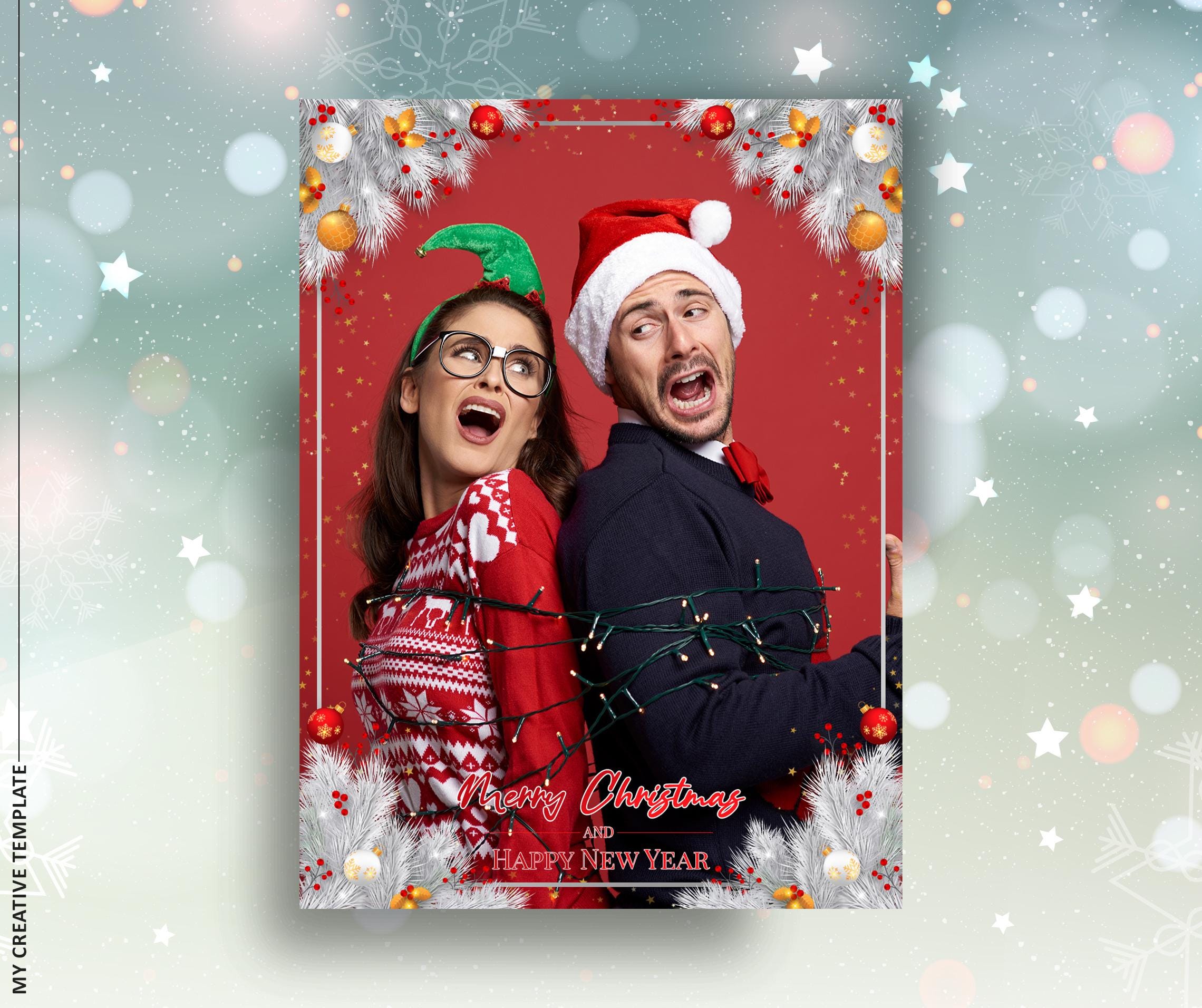 Touchpix Christmas 360 Overlay | 360 Booth Overlay | 360 Christmas ...