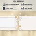 Photo Booth Template, White Party Photo Booth Template, Birthday ...