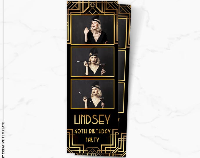 Modèle Photobooth | Gatsby le Magnifique | Modèle pour photomaton art ...
