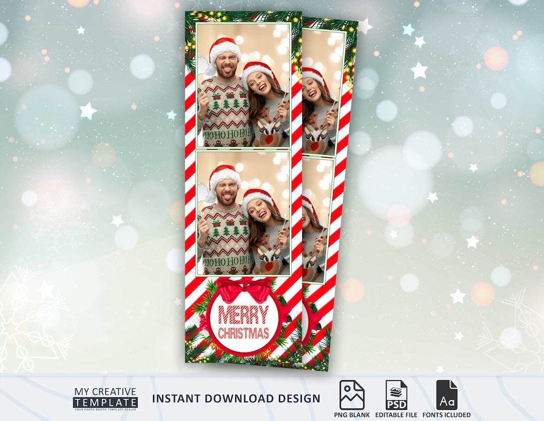 Salsa Photo Booth Template, Salsa Christmas Photo Booth Template ...