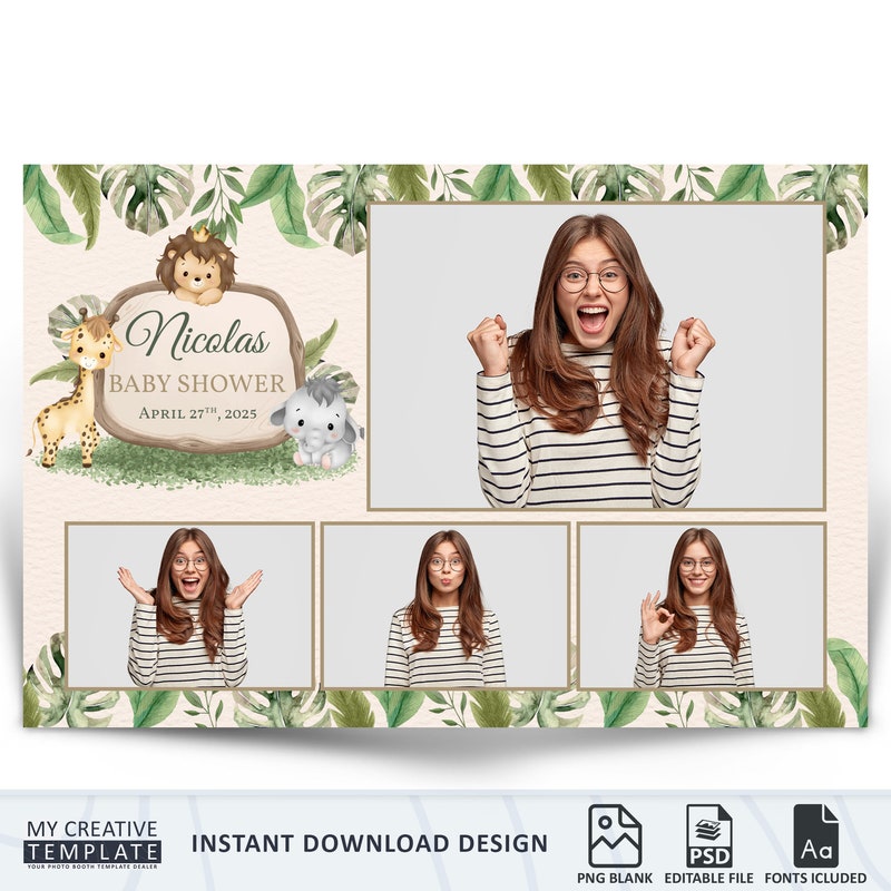 Safari Photo Booth - Etsy