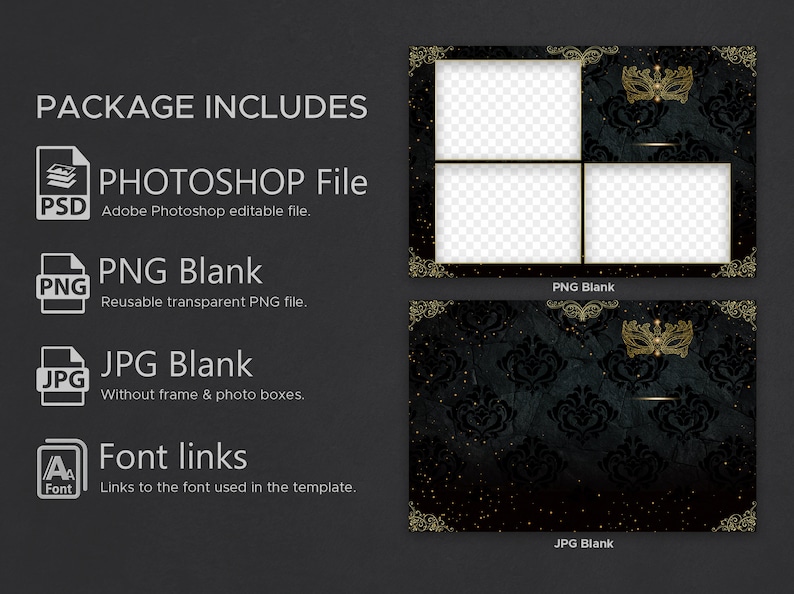 Carnival Photo Booth Template Masquerade Photo Booth - Etsy