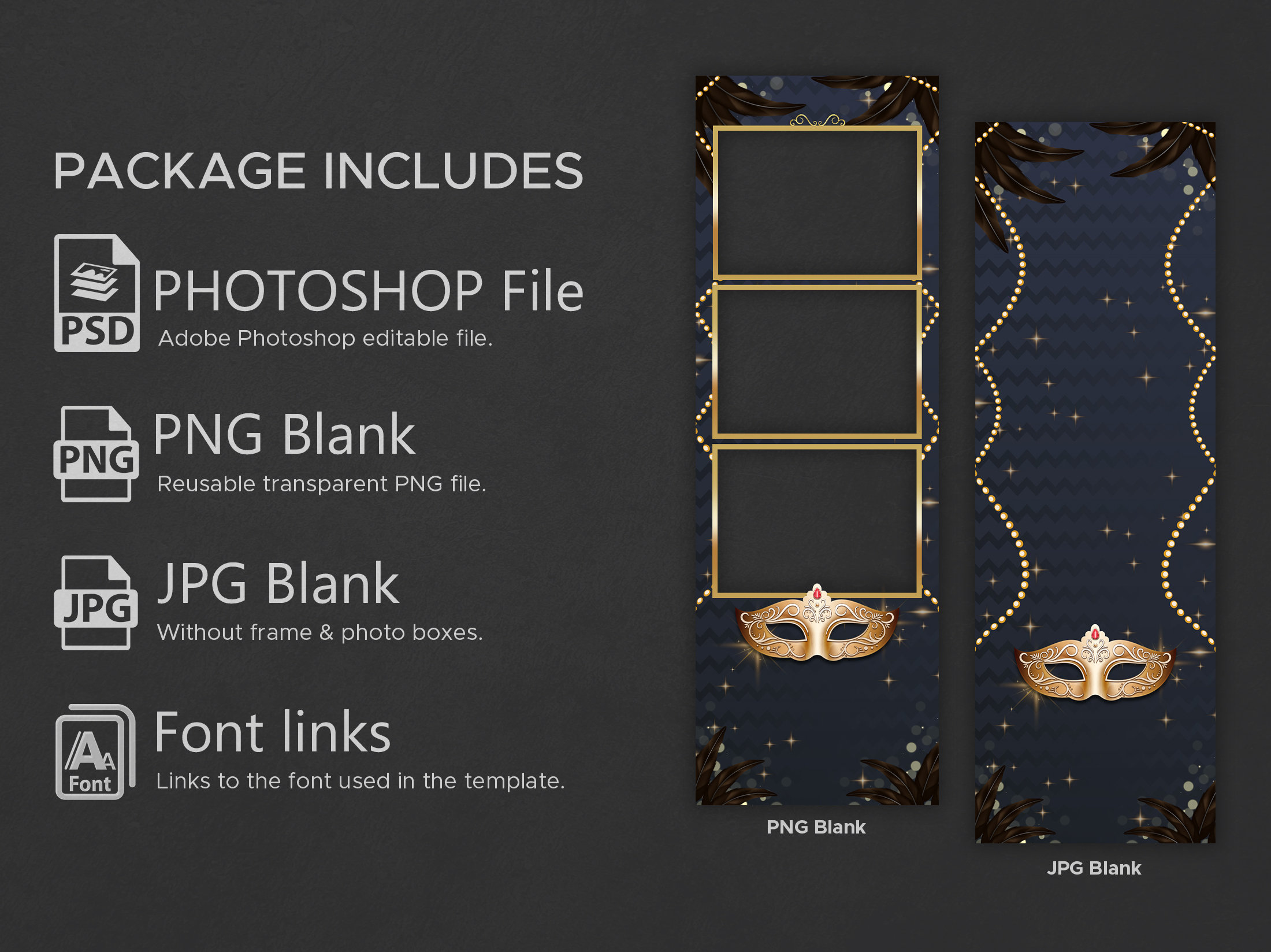 Masquerade Background Templates