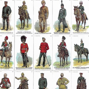 Boer War Uniforms series 3. Modern Reprint of Original 1901 Selection ...