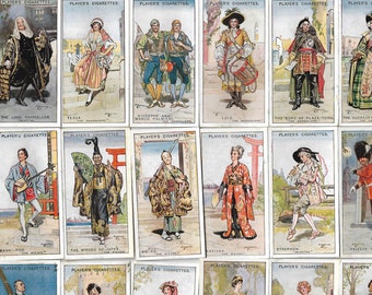 50 Vintage Cigarette Cards - Gilbert & Sullivan (set 2). 1925. Full Set ...
