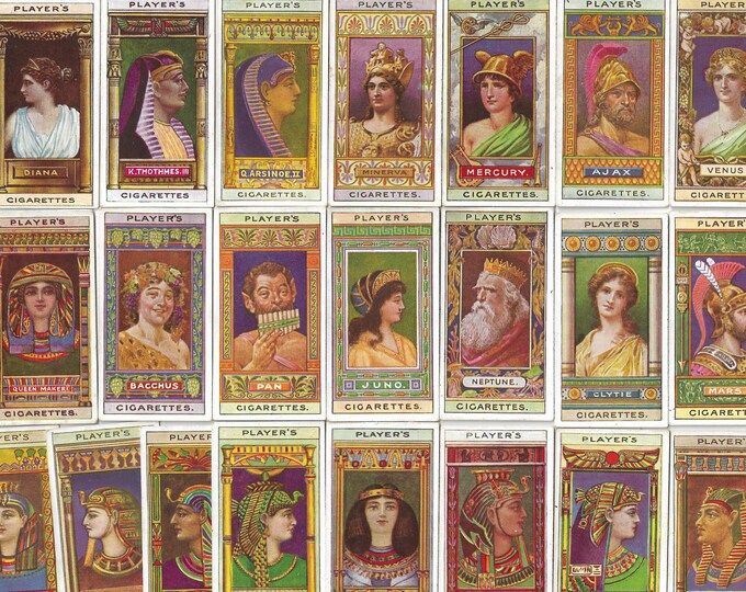 Egyptian Gods Oracle Cards - Etsy
