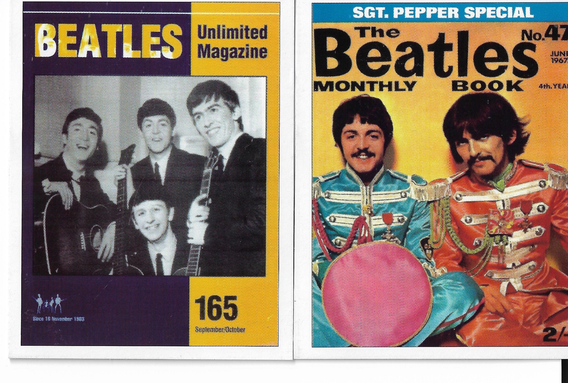 The Beatles Magazine Covers Complete Set of 12 Trade Cards - Etsy