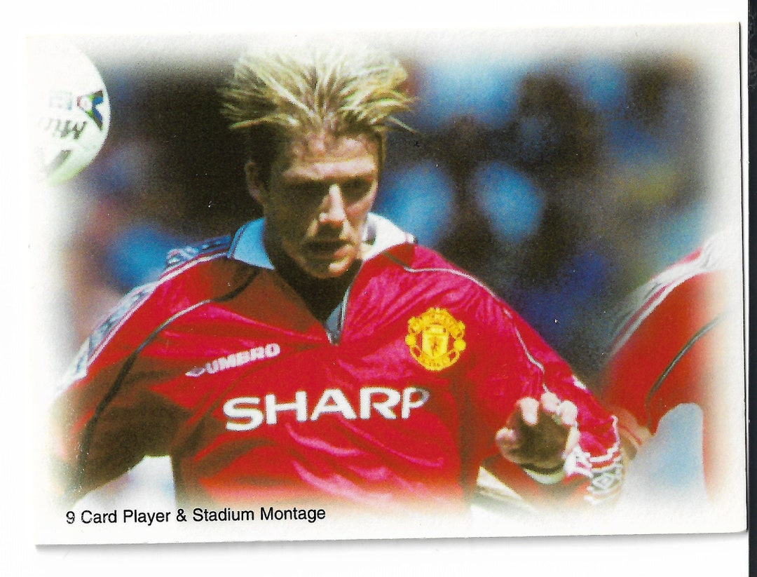 David Beckham Sports Card Released in 1999 by Futera. Trading Card ...