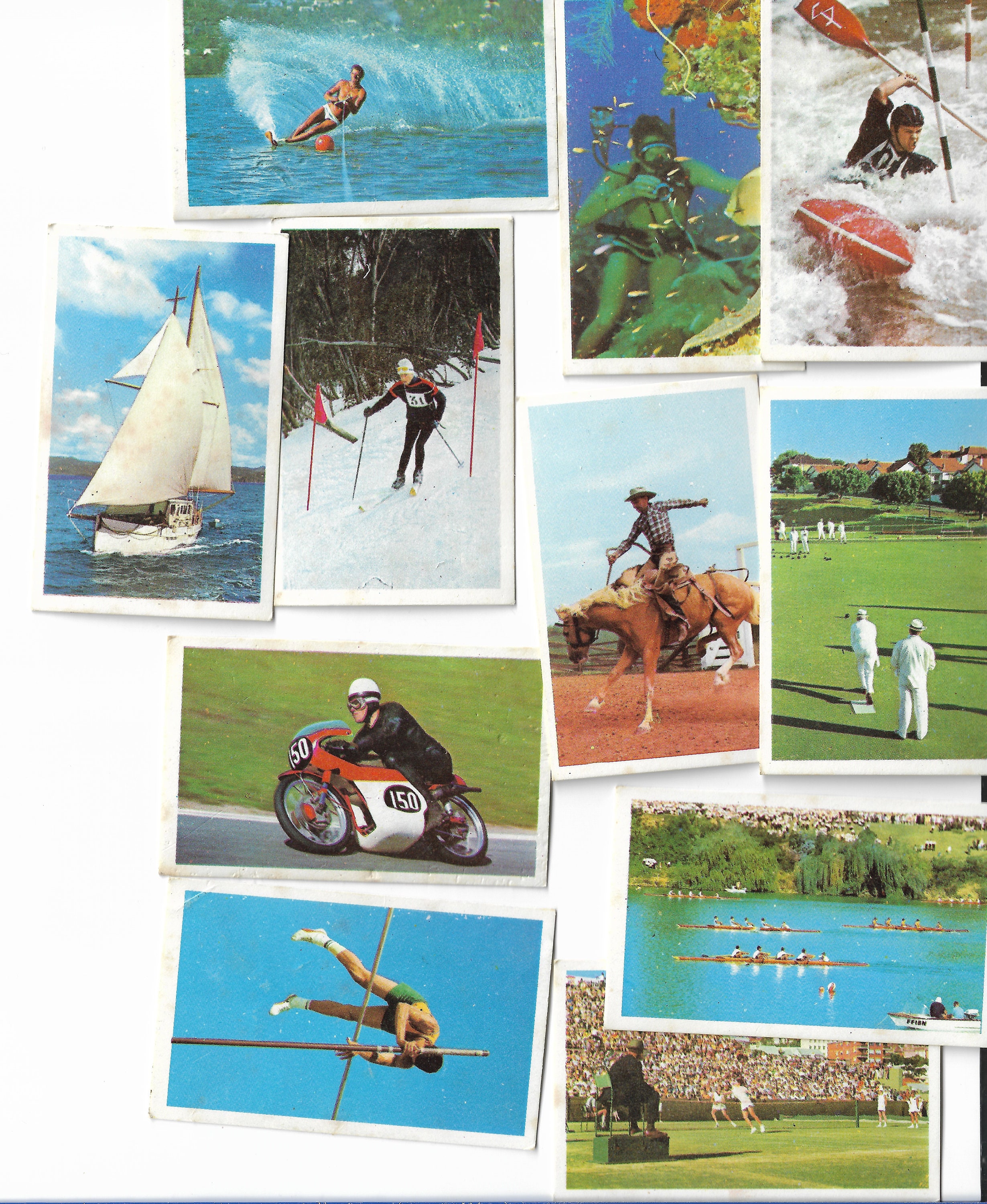 Sports - Complete Set of 30 Sports Cards Issued by Trucards in 1972 ...
