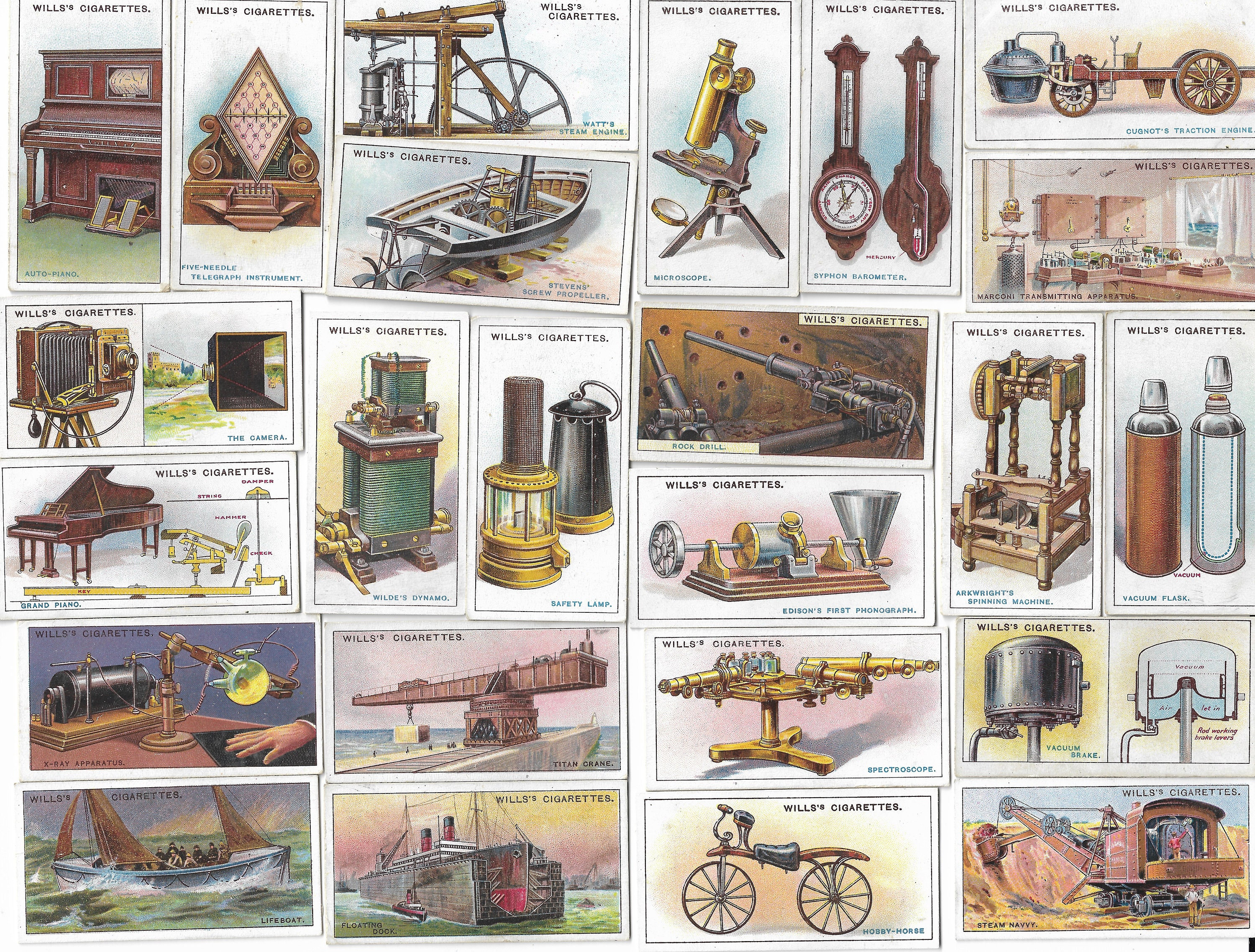 Industrial Revolution Inventions Collage