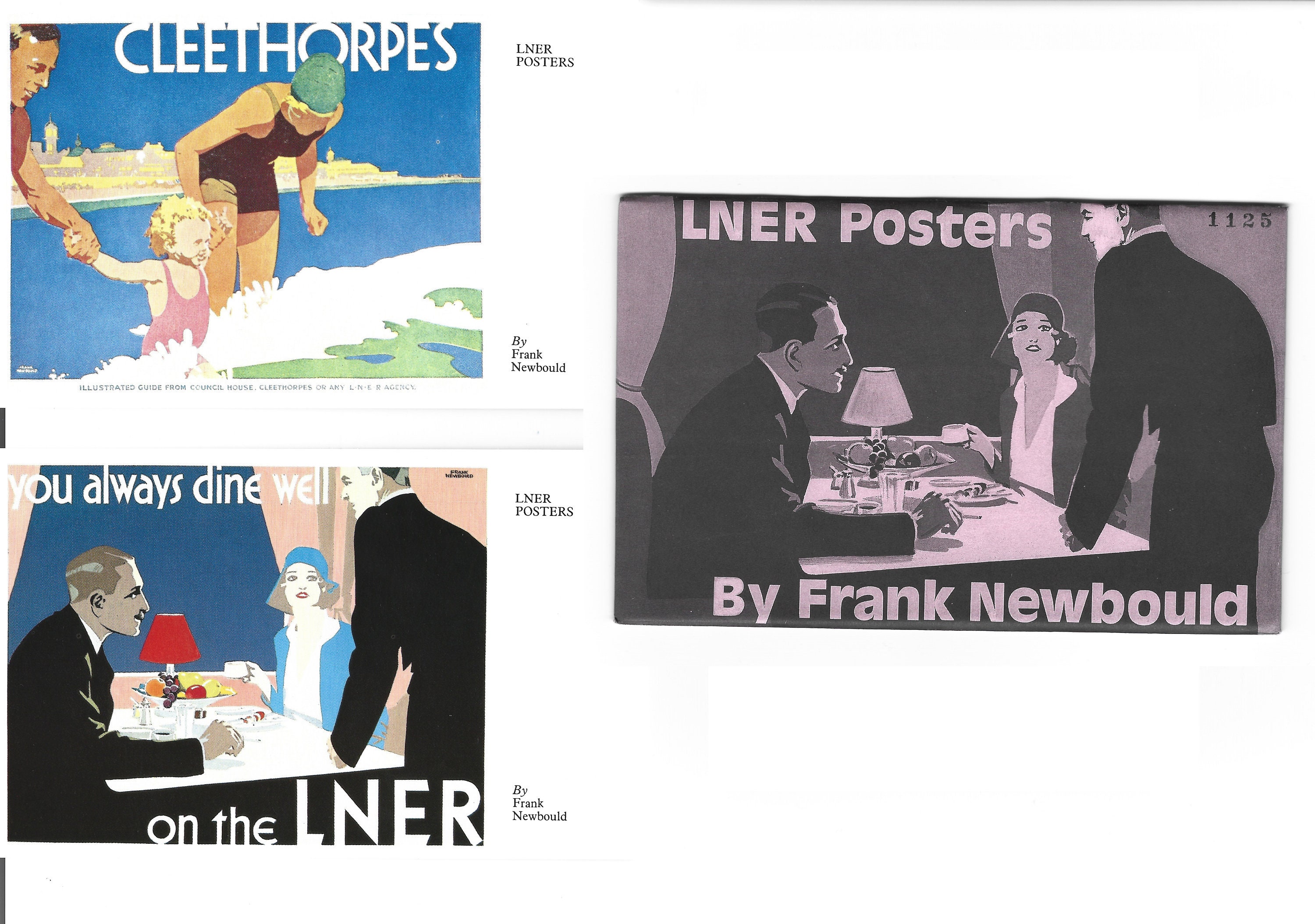 Frank Newbould LNER Posters Postcards. Set of 6 in Beautiful ...