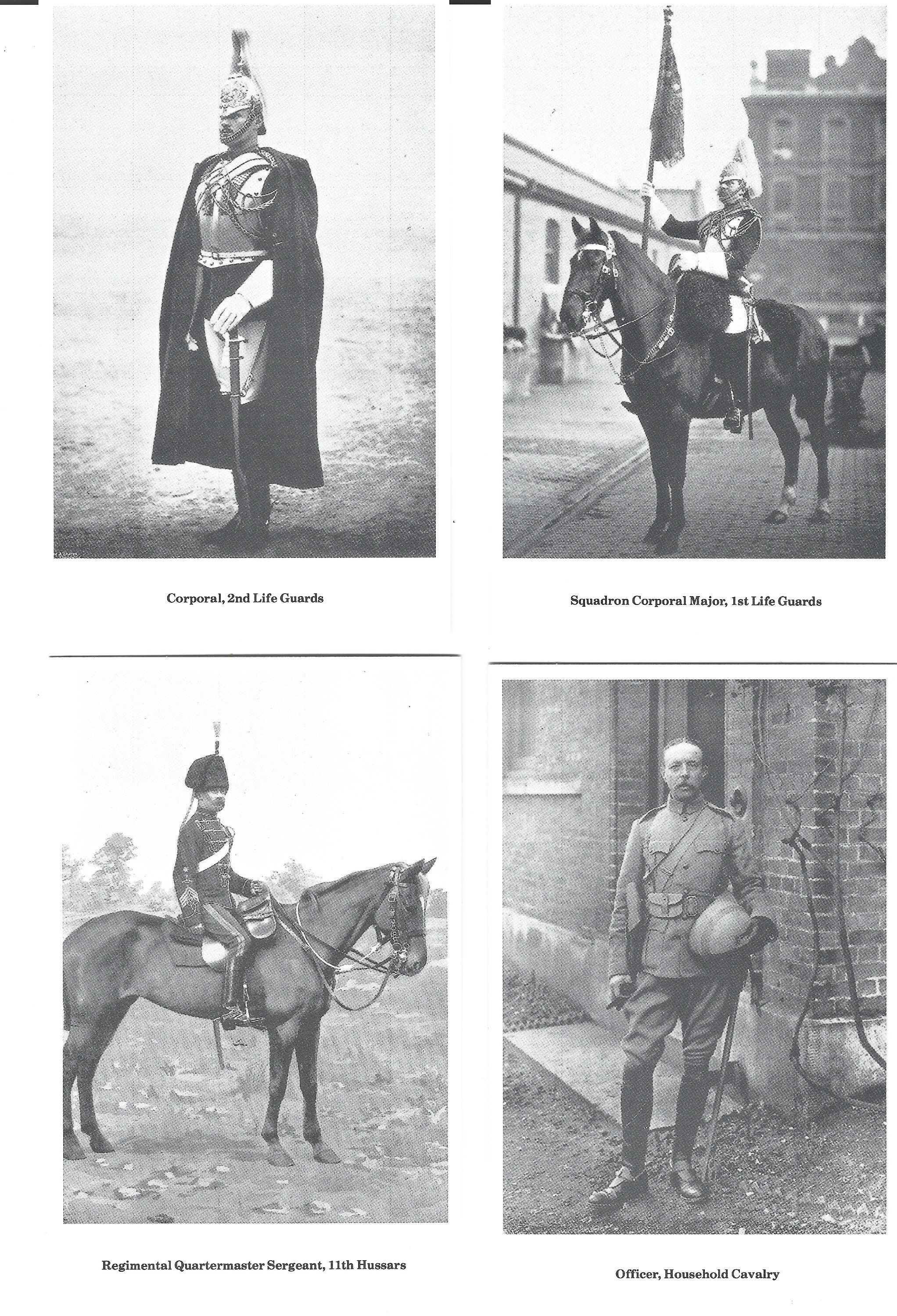 British Army Cavalry Regiments Postcard Set. 6 Postcards. British Army ...