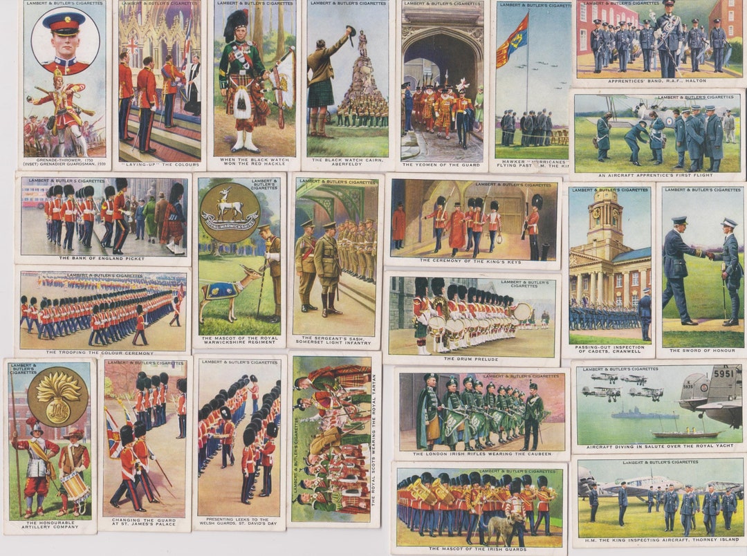 50 Vintage Cigarette Cards Customs and Traditions of the British Navy ...
