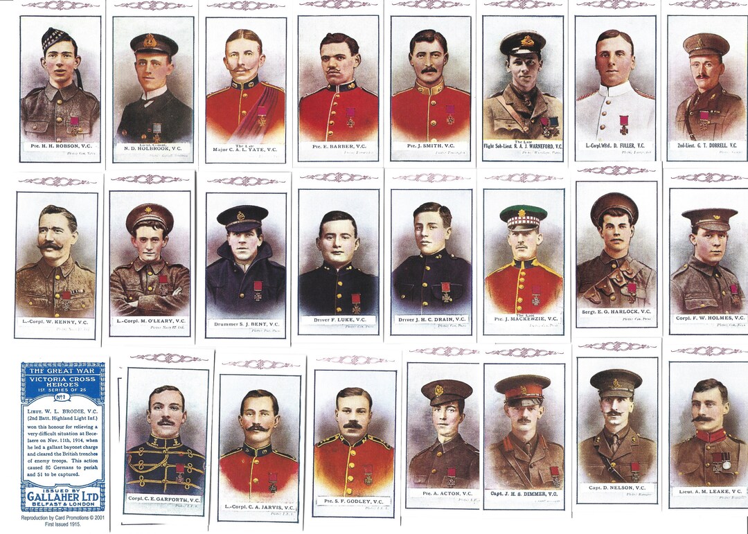 Victoria Cross Heroes of the Great War (1st Series). Modern Reprint of ...