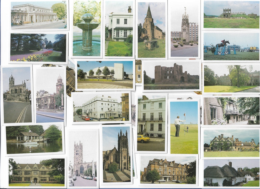 Warwickshire - England's Historic Heartland - Complete Set of 30 Trade ...