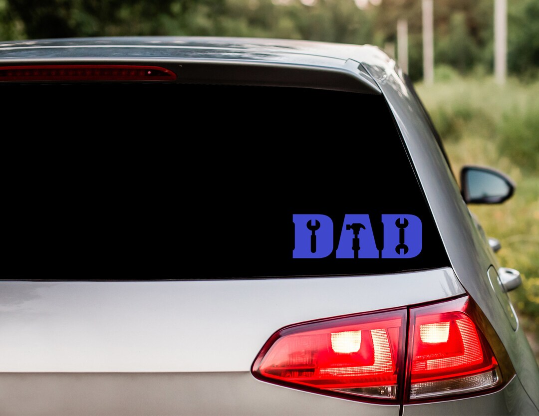 Dad Vinyl Decal - Etsy