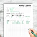 Fishing Logbook Printable, Fishing Catch Log, Fishing Guide Log, Angler ...