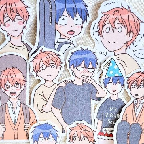 GIVEN CHIBI KEYCHAINS Pairings Mafuyu X Uenoyama Yuki X - Etsy