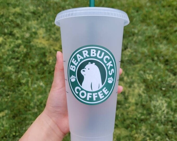 We Bare Bears Custom Coffee Cup - Etsy