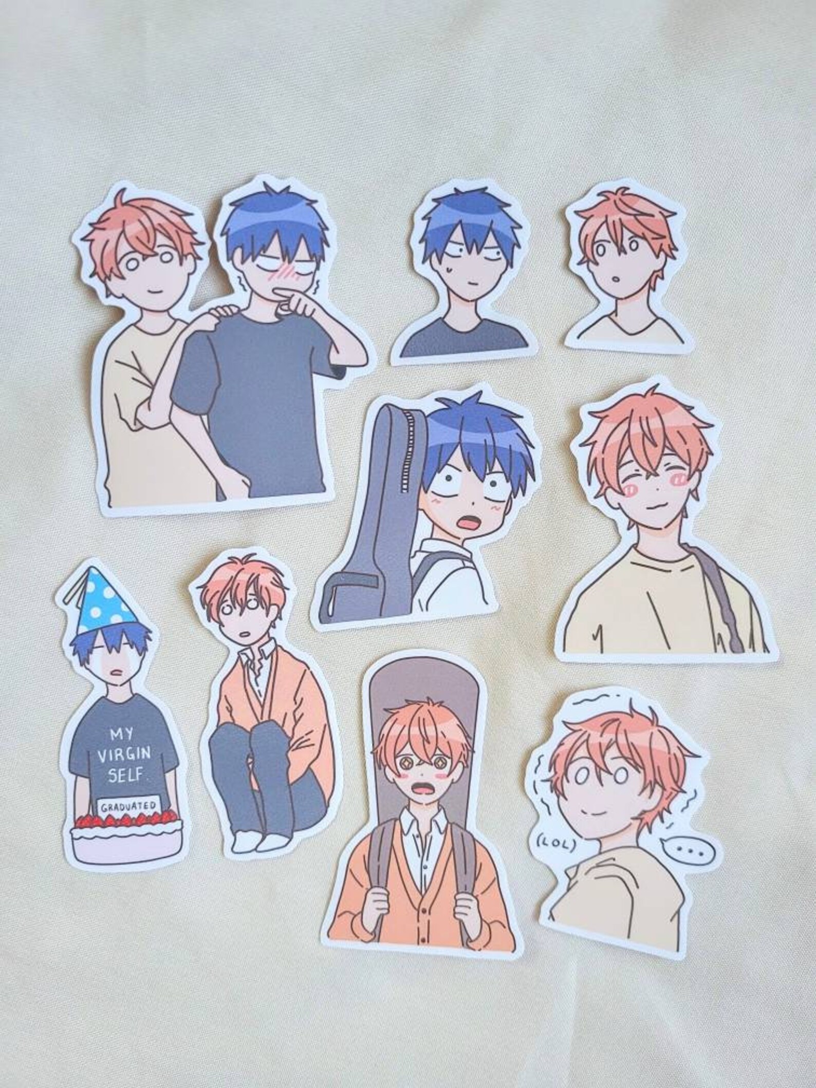 Given Sticker Pack Mafuyu Uenoyama | Etsy