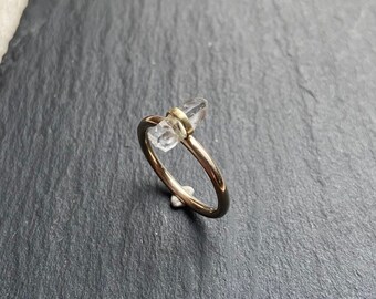Lemurian Crystal Ring - Etsy