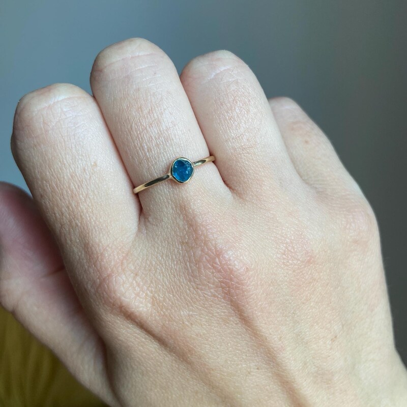 Apatite Ring - Etsy