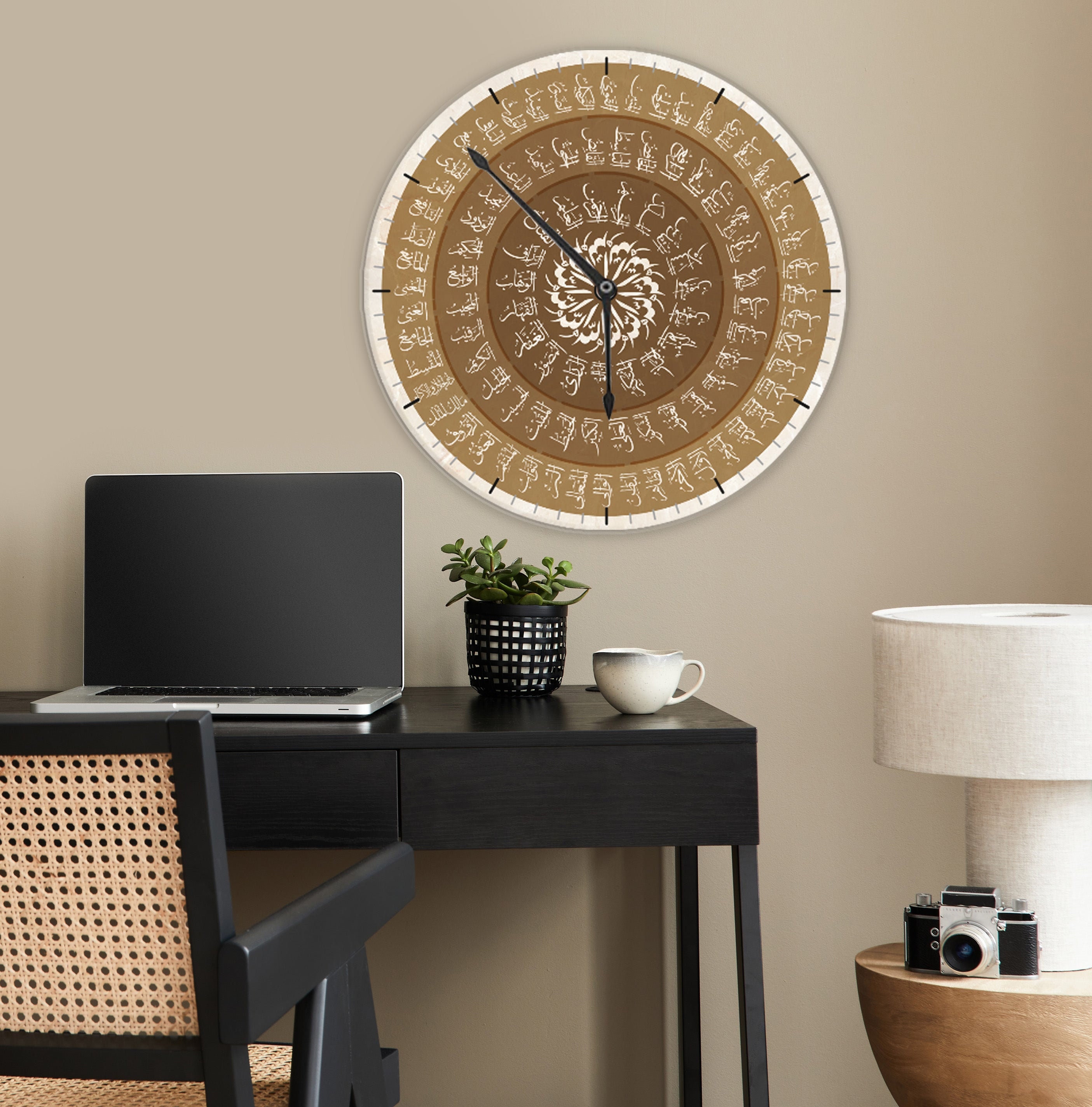 99 Names of Allah Wall Clock Islamic Muslim Gifts Asma Ul - Etsy Canada