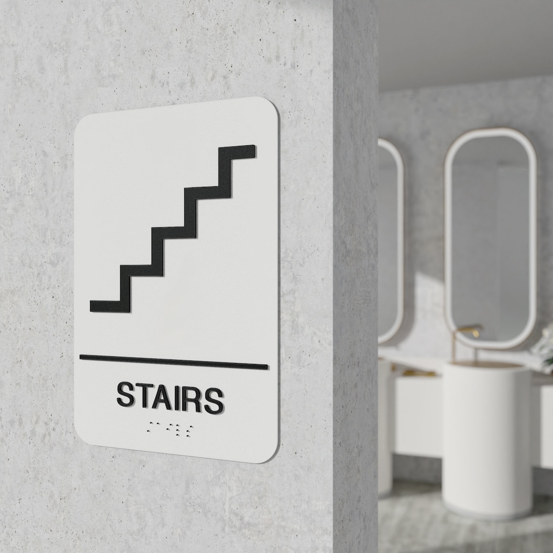 Stairs Safety Sign | Office Safety Sign| Emergency Sign | Safety ...
