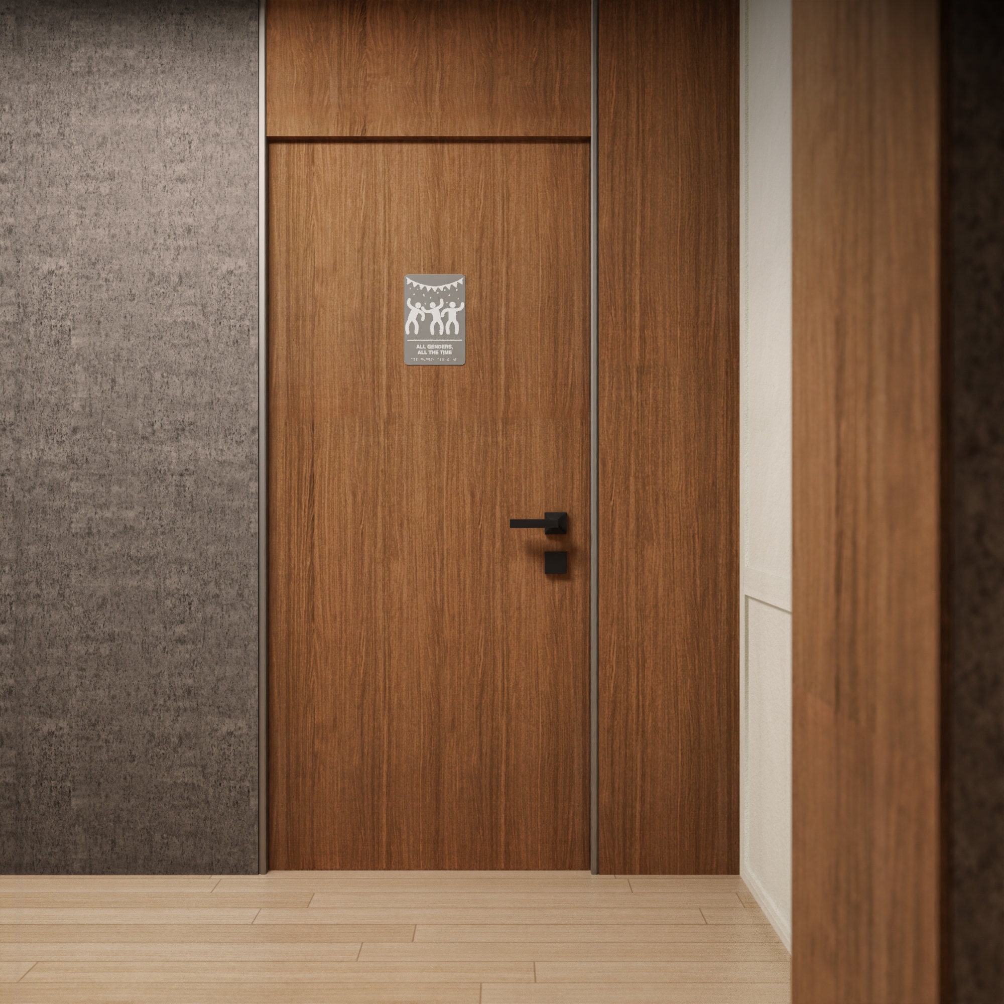 All Genders, All the Time | All Inclusive Gender Neutral Restroom ...