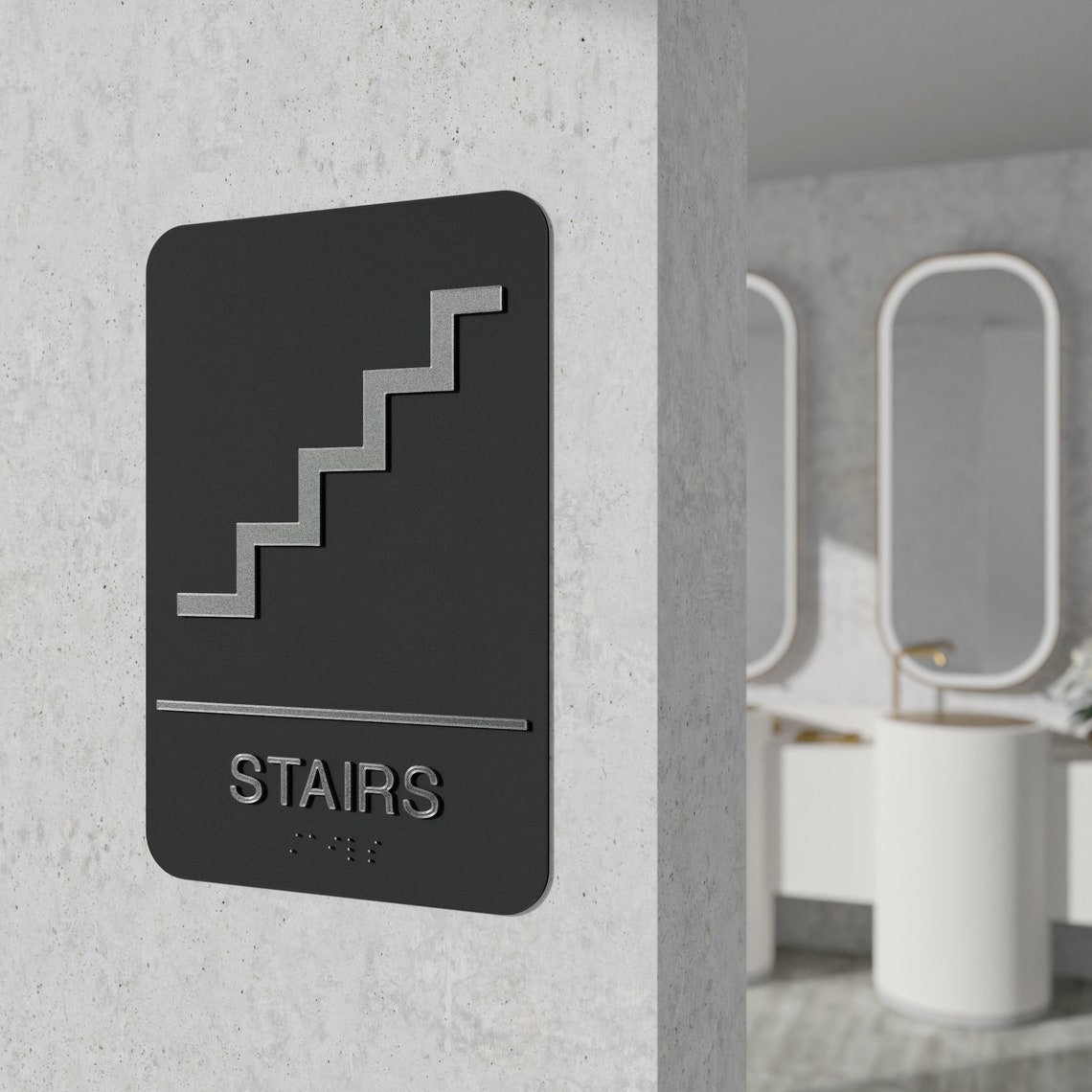 Stairs Safety Sign | Office Safety Sign| Emergency Sign | Safety ...