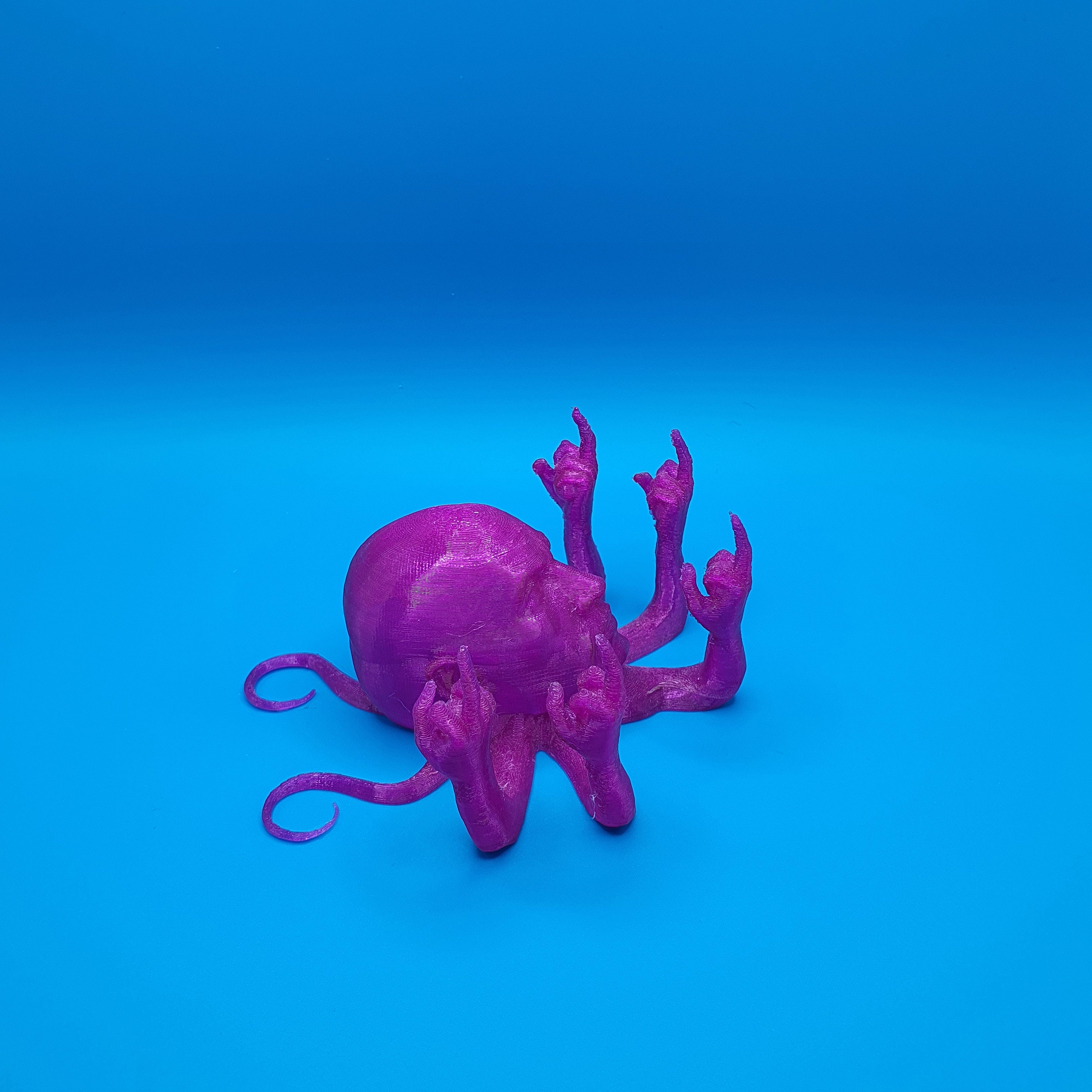 Rocktopus Desk Toy Funny Octopus Stress Reliever With a Rebellious ...