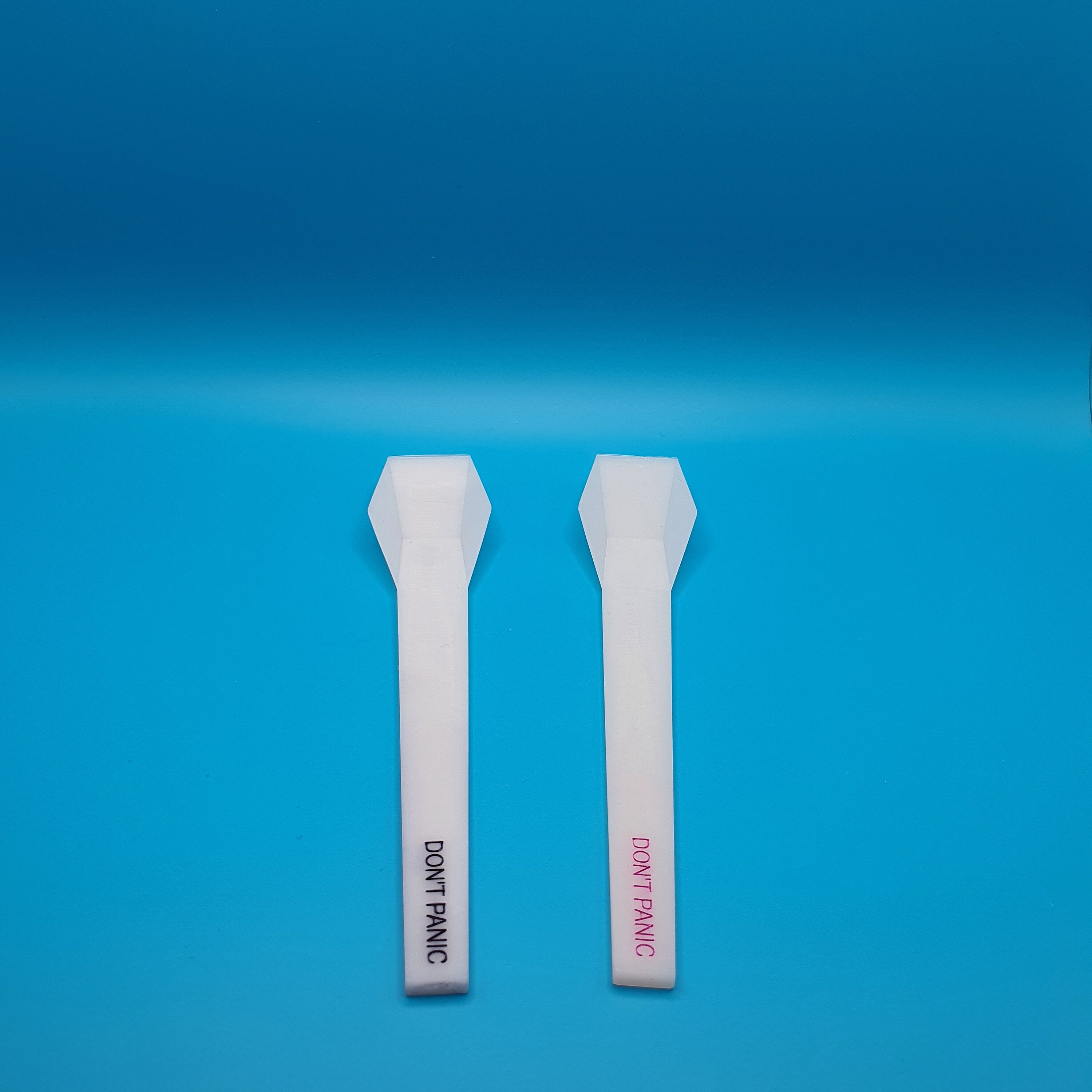 Tesla Cyber Spoon Cybertruck Inspired 'don't Panic' - Etsy