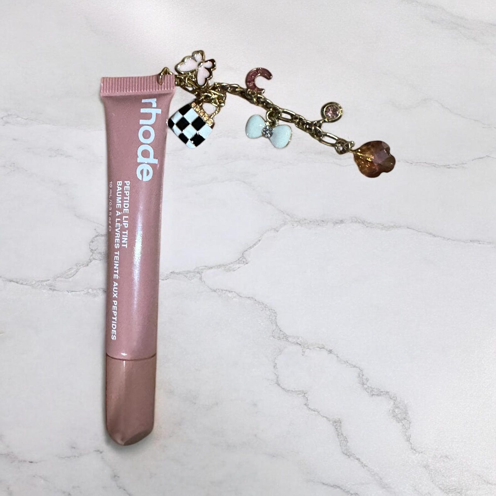 Lip Gloss Beaded Charms + Lip Gloss - Etsy