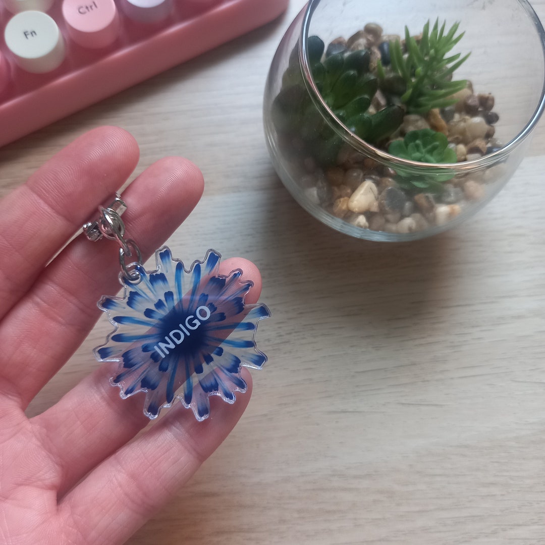 Indigo Namjoon RM BTS Keychain - Etsy